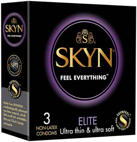 Купити Презервативи Skyn ELITE 3 шт безлатексні ультратонкі, ціна 152. ...