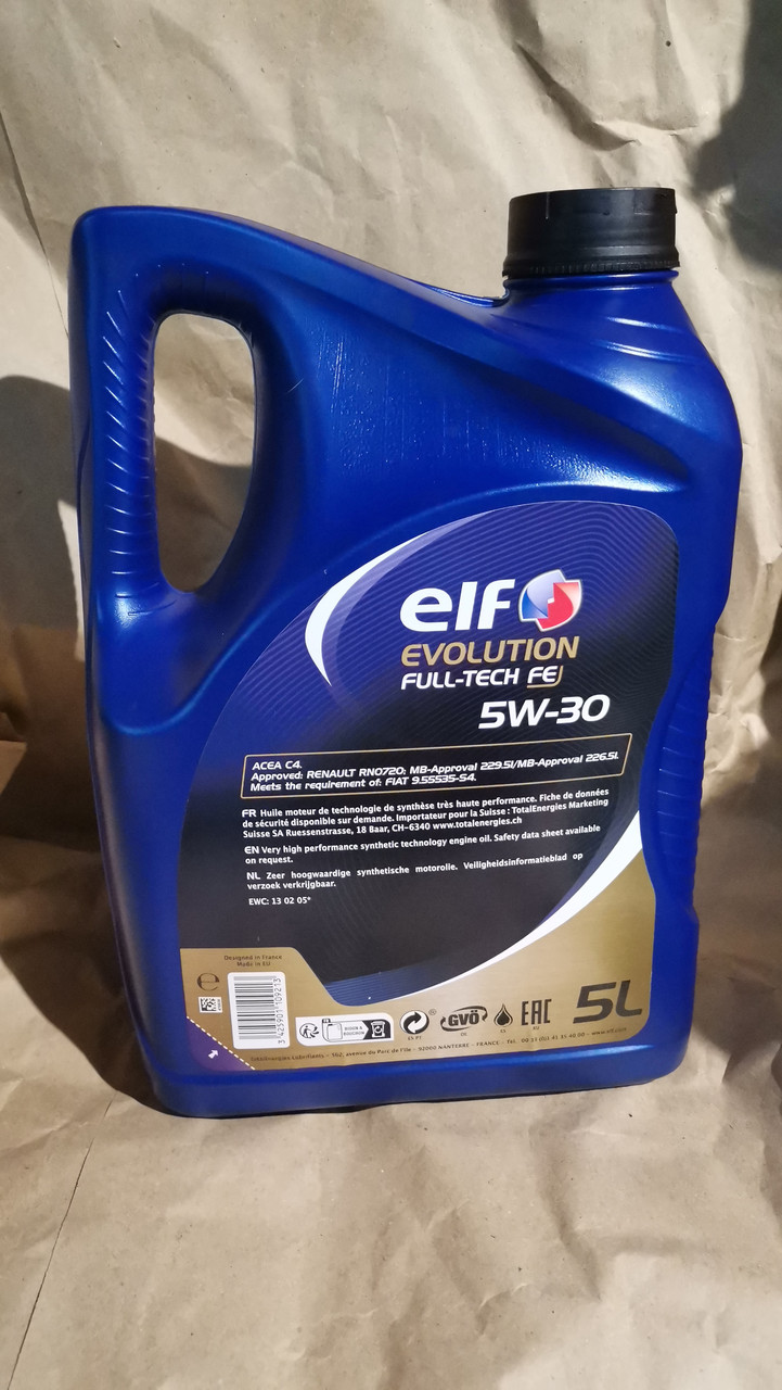 Elf Evolution full-tech FE 5W-30 5 л, моторное масло (ID#1870236134 ...
