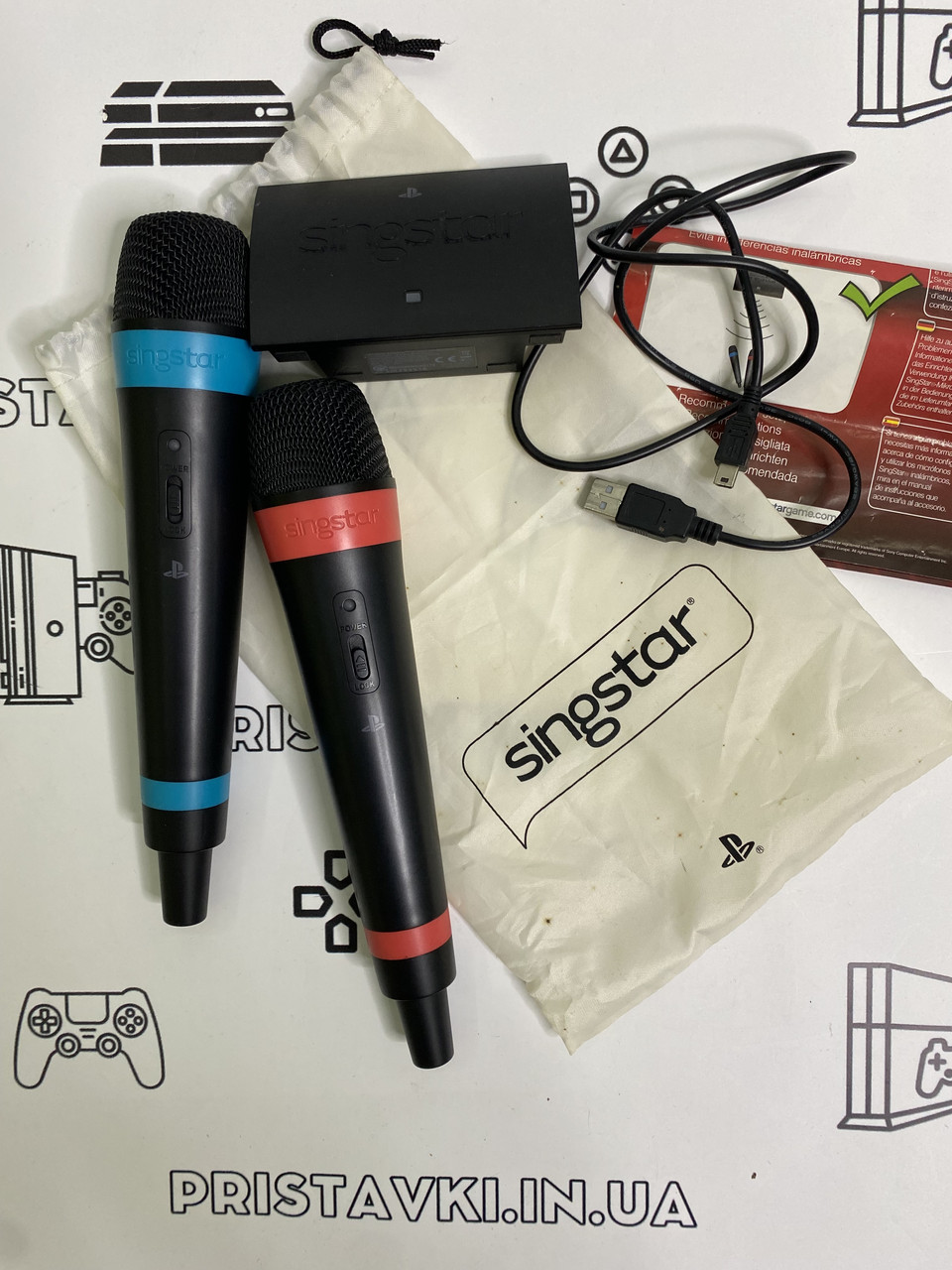 Купить Мікрофони бездротові Singstar SingStore + Діск PS3-2, цена 900 ...