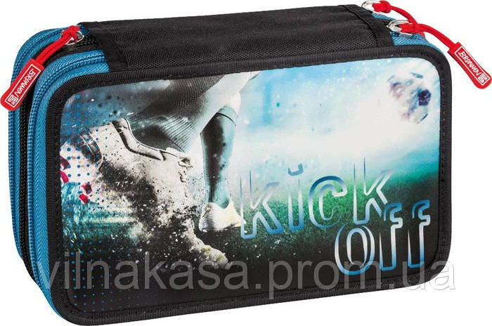 Купить Пенал для школы Brunnen с наполнением карандашей Lyra Футбол VK ...