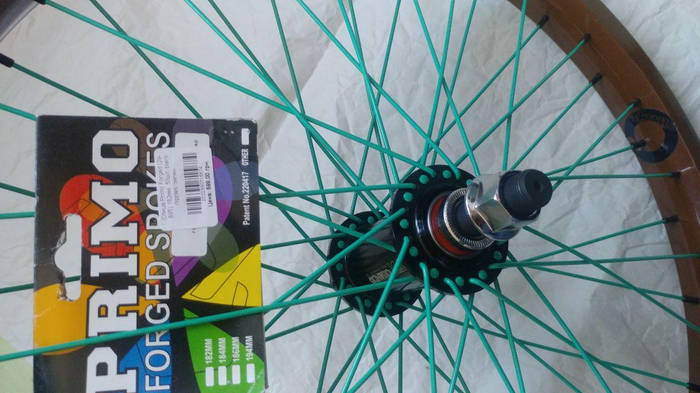 Купити Нове переднє колесо на BMX Primo Balance обід втулка Quando TX ...