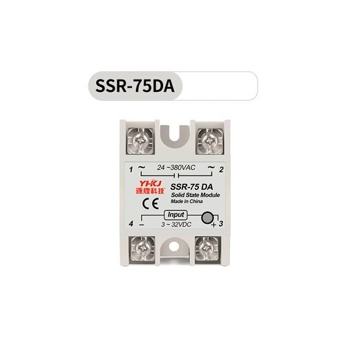 Твердотельное реле SSR-75DA: продажа, цена в Кропивницком. Твердотельные реле от ""Sxemki.com ...