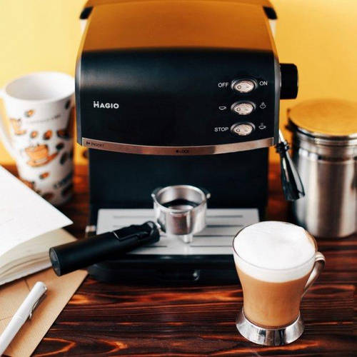 Купить Кофеварка эспр/кап. Magio MG-963 950 Вт, 15 бар, 1,5 л, цена 2540 ₴ — Prom.ua (ID#1967960640)