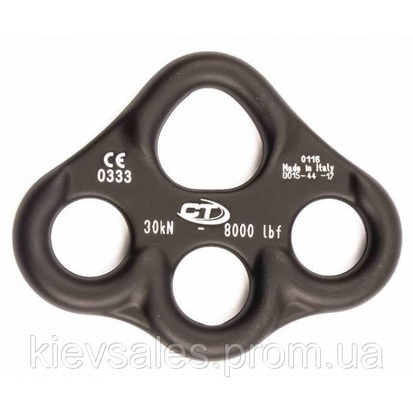Купить Такелажная пластина Climbing Technology Cheese Plate 30kN Black ...