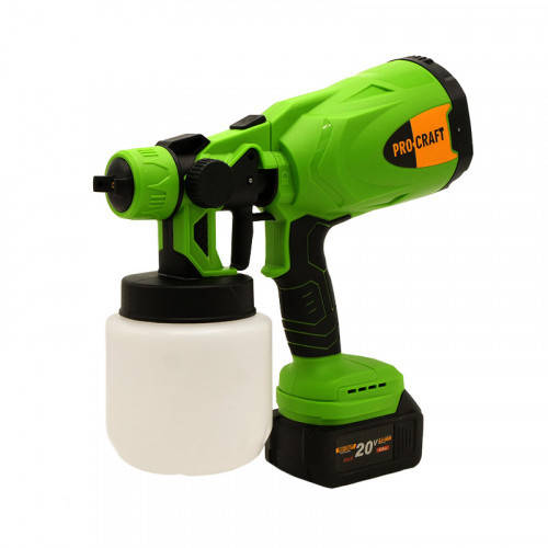 Купити Акумуляторний фарбокопульт Procraft PSE20 (800 Вт, без АКБ та ЗП), ціна 1800 ₴ - Prom.ua ...