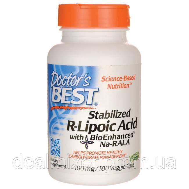 Купить R-липоевая кислота Doctors Best 100 мг 180 капсул 9339 DR, код ...