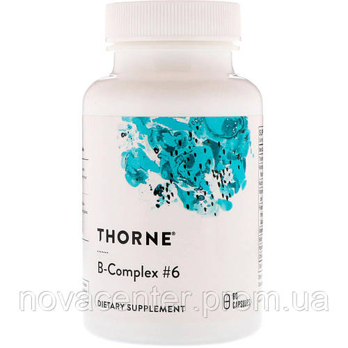 В комплекс B-Complex 6 Thorne Research 60 капсул (189), 1535258 - 318, цена: 945.98 ₴, купить на ...