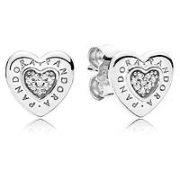 Серебренные серьги Pandora | купить недорого, на Prom | Украина