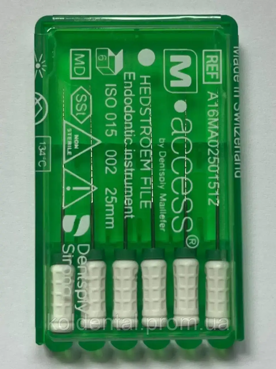 H-File M-ACCESS 25мм №15 H файлы ручной файл Dentsply Mailefer (ID ...