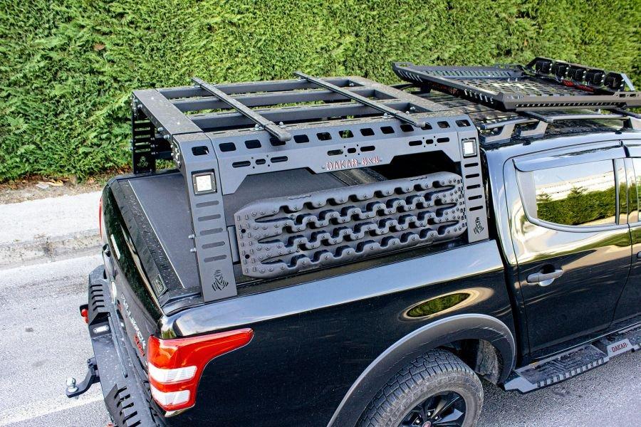 Toyota Hilux 1997-2005 рр. Ролбар Dakar Чорний Bed Rack AUC Дуги кузова ...
