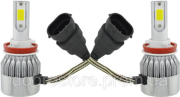 Автомобильные светодиодные LED лампы RIAS C6 H11 36W 6000K 300369 DS ...