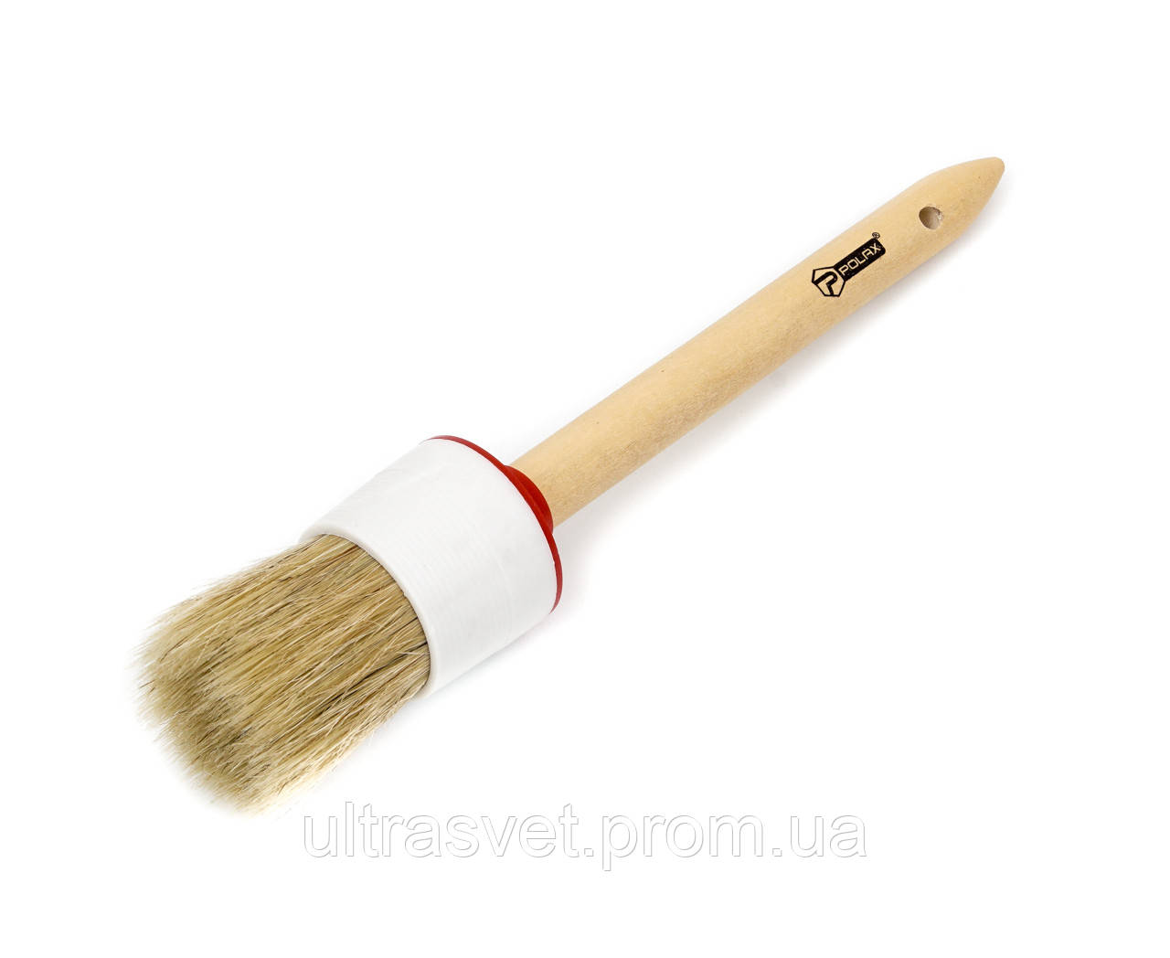 Кисть круглая "Стандарт" №12 - 45мм "POLAX" 08-006 (ID#1741228957 ...