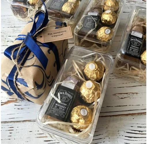 Корпоративний подарунок. Подарок на Новый Год коллегам с Виски Jack ...