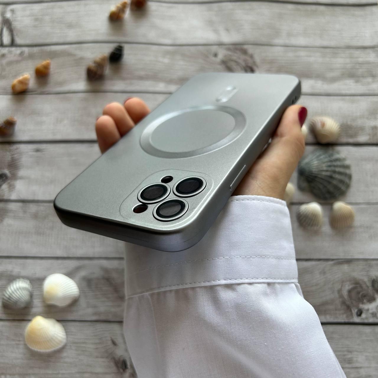 Чехол MagSafe на iPhone 11 Pro Grey / Силиконовый для Айфон 11 Про ...