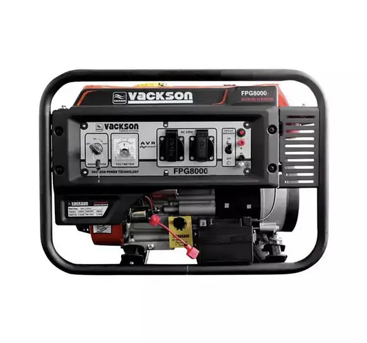 Бензиновий генератор із мідною обмоткою AVR Vackson 3 кВт з ...