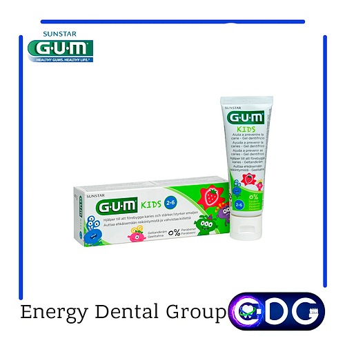 GUM KIDS (для детей от 2 до 6 лет), 50 мл Зубная паста-гель (ID ...