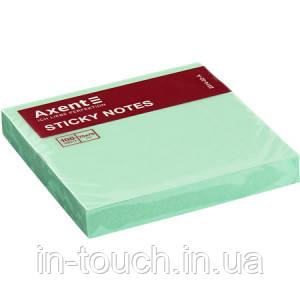 Купить Папір з липким шаром 75*75 100 арк Axent зелений 2314-02-А, цена 17.20 ₴ — Prom.ua (ID ...