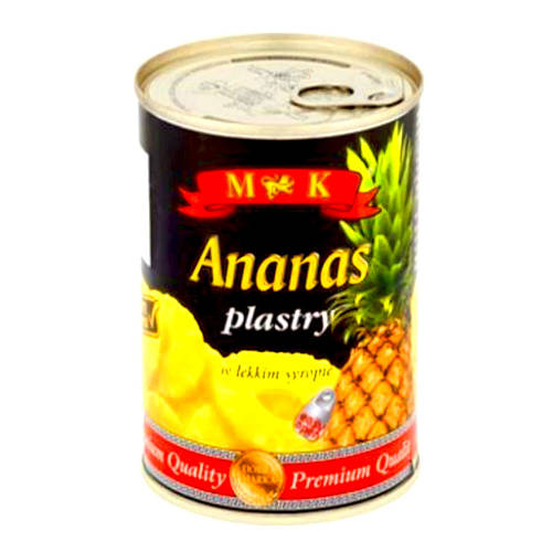 Купить Ананас кільцями в цукровому сиропі MK, Ananas plastry w lekkim ...