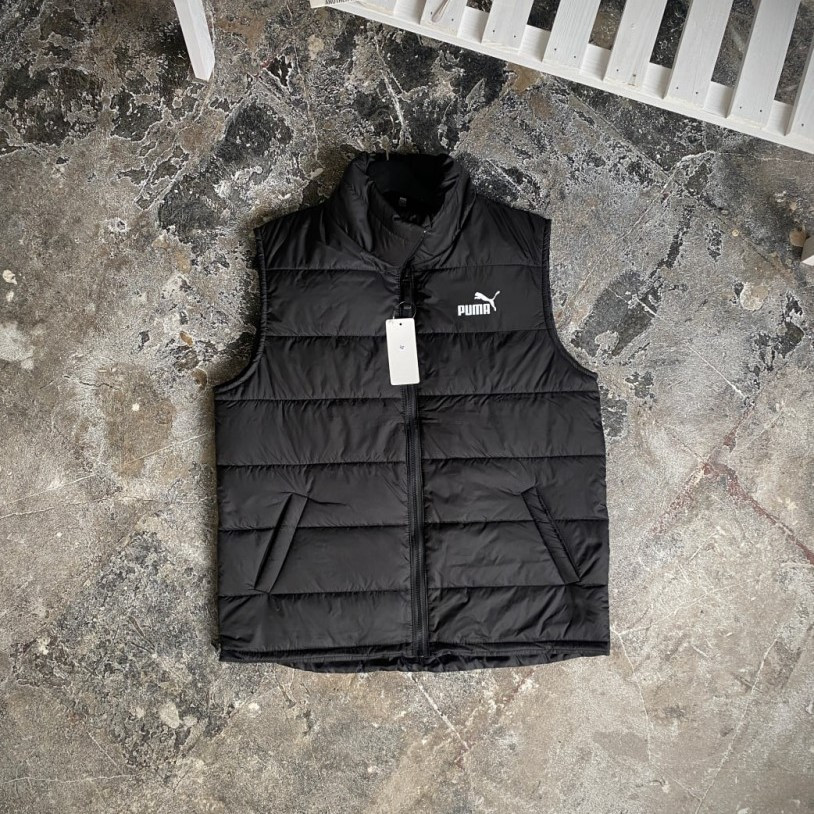 Мужская Жилетка Puma, Спортивная Безрукавка Пума, Черная — Купить на ...