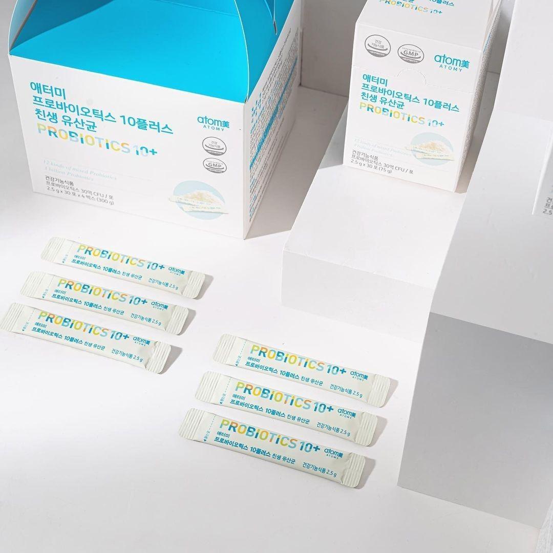 Atomy Пробіотик 10, з вмістом 12 лактобактерій, Південна Корея, 60саше× ...