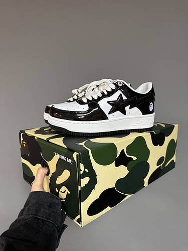 Купити BAPE STA M2 PATENT BLACK sale, ціна 3120 ₴ - Prom.ua (ID ...