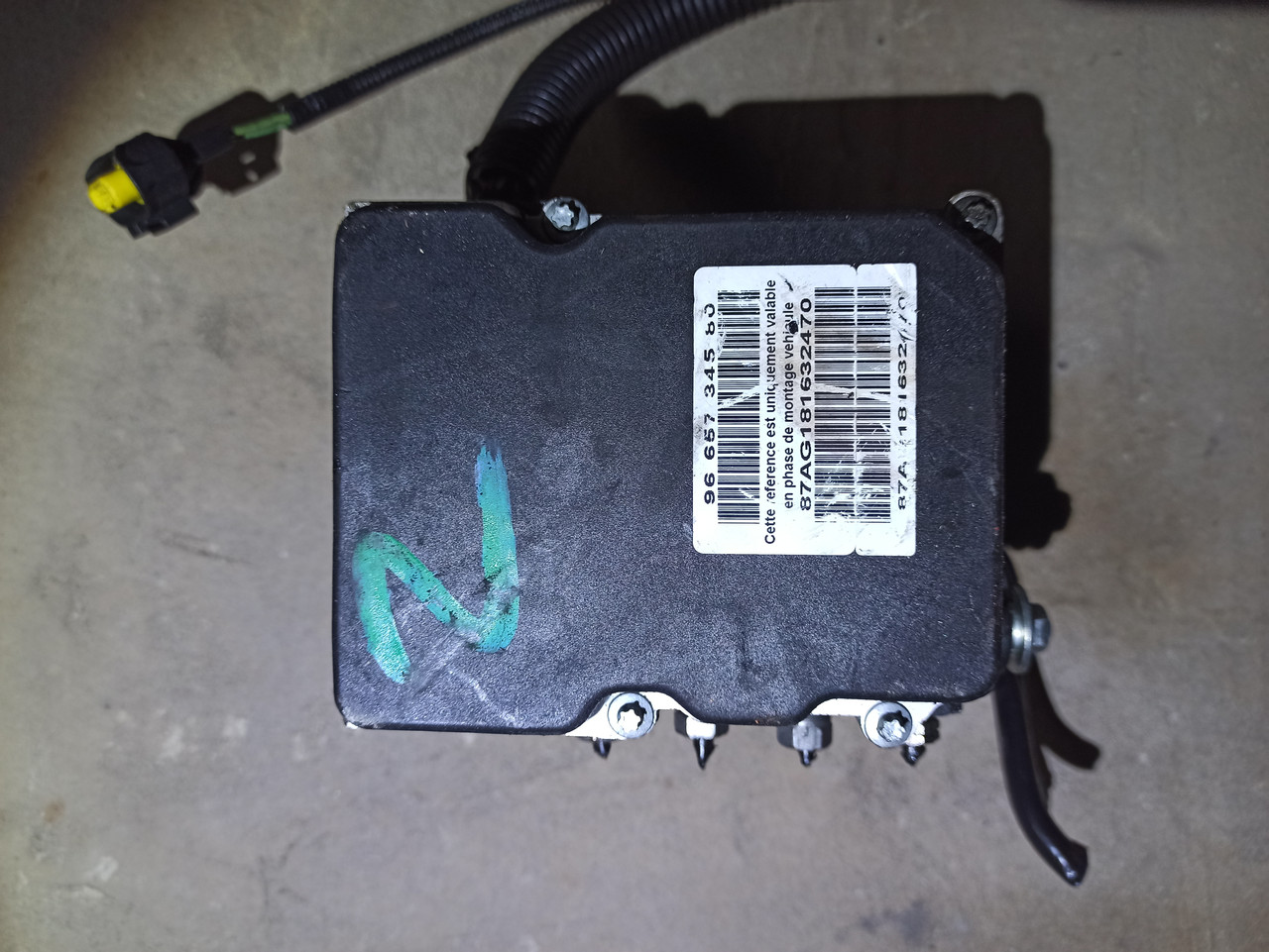 Блок ABS Peugeot Citroen 96 653 631 80, 9665363180, 0 265 230 452 ...