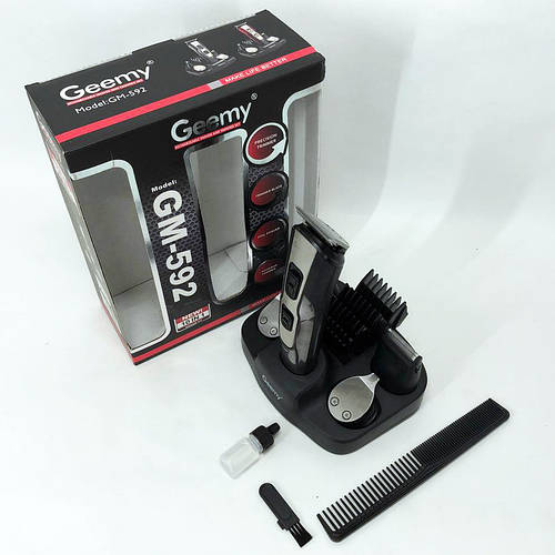 Купити Підстригальна машинка GEMEI GM-592 | Бездротова електробритва Машинка для QM-341 стрижки ...