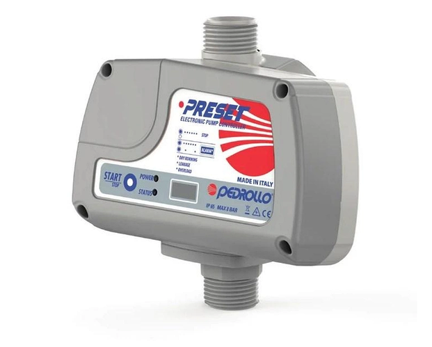 Электронный регулятор давления Pedrollo PRESET, до 1,5 кВт, (автоматика ...