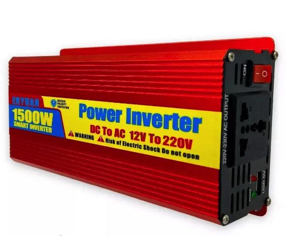 Купити Перетворювач з 12V на 220 V 1500 W Інвертор 12 220 Перетворювачі ...