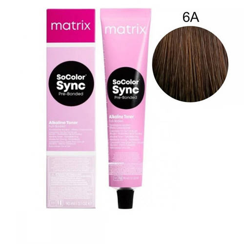 Matrix Color Sync Крем-краска без аммиака 6A 90мл (ID#1971440253), цена ...