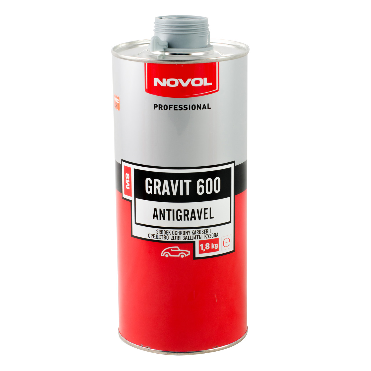 GRAVIT 600 Антикорозійне покриття MS - сіре 1,80кг x8 (ID#1759430192 ...
