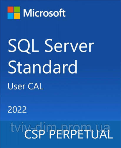Microsoft SQL Server 2022 - 1 User CAL DG7GMGF0MF3T-0002 (код 1489547 ...