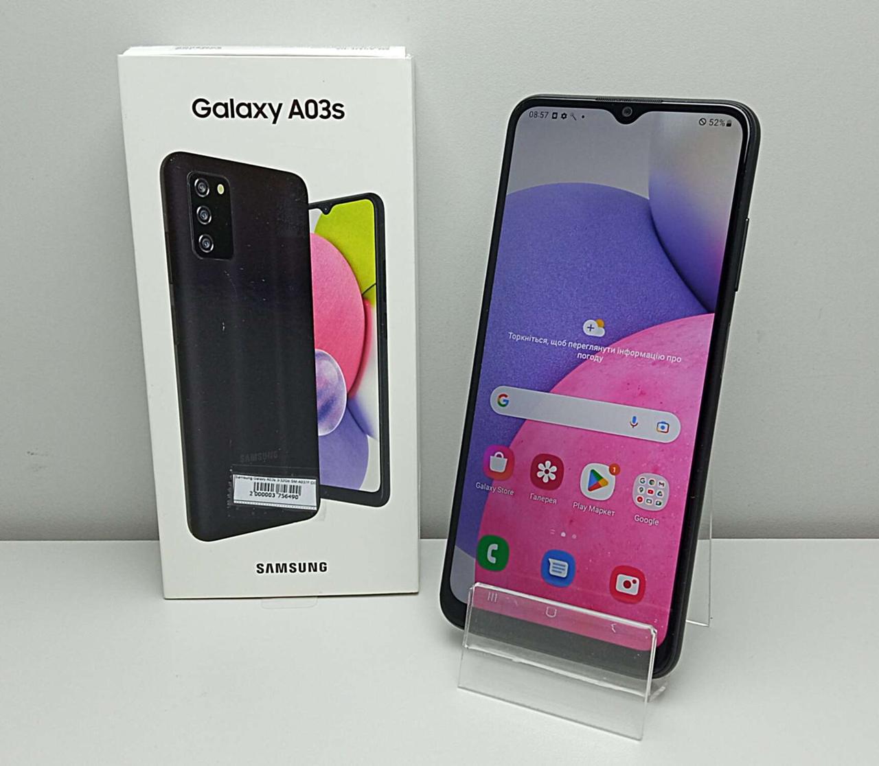 Мобильный Телефон Смартфон Б/У Samsung Galaxy A03s 3/32Gb SM-A037F/DS — в Категории "Мобильные ...