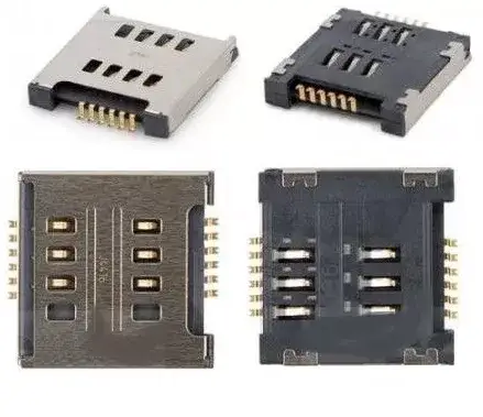 Коннектор SIM-карты LG D285 / D325 / D380 / E455 / E615 / P715 / T370 ...