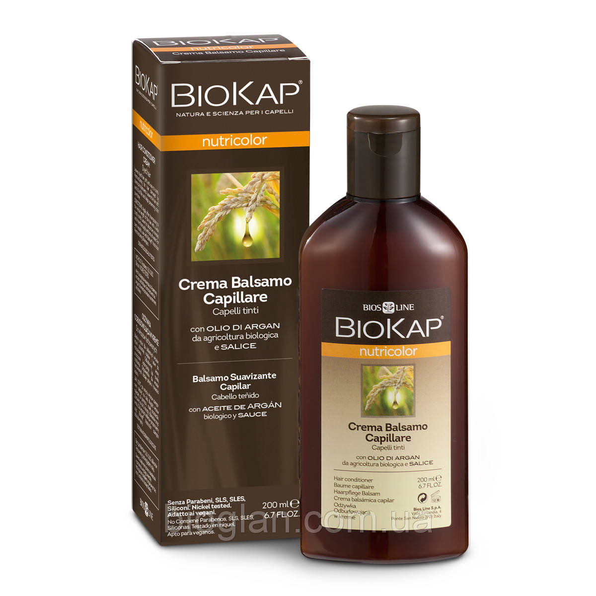 Bios Line BioKap Nutricolor крем-кондиционер для волос 200 мл, цена ...