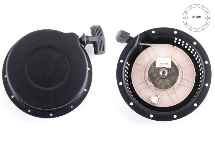 Стартер ручной (в сборе) м/б, бензогенератора 178F/186F (6/9Hp, D-215mm ...