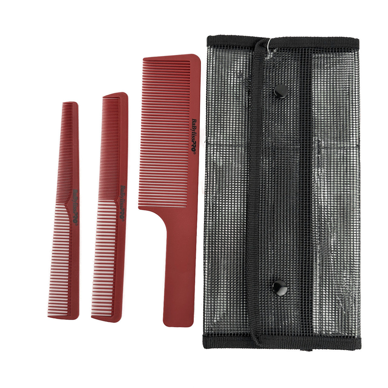 Набор из 3-х расчесок для волос BaByliss PRO Set of 3 Barber Combs ...