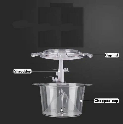 Купить Измельчитель продуктов чоппер стационарный XPRO HG-7011 черный ...