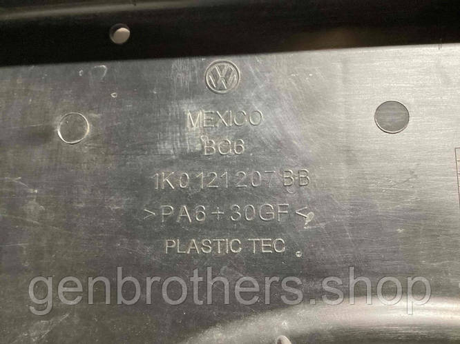 Диффузор, кожух вентилятора радиатора 1K0121207BB Volkswagen Passat B7 ...