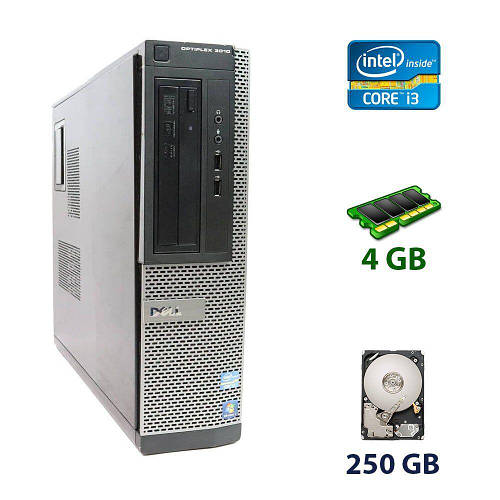 Dell OptiPlex 3010 SFF / Intel Core i3-3220 (2 (4) ядра по 3.3 GHz) / 4 GB DDR3 / 500 GB HDD (ID ...