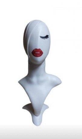 Купить Женский манекен в полный рост белый с губами, цена 4700 ₴ — Prom ...