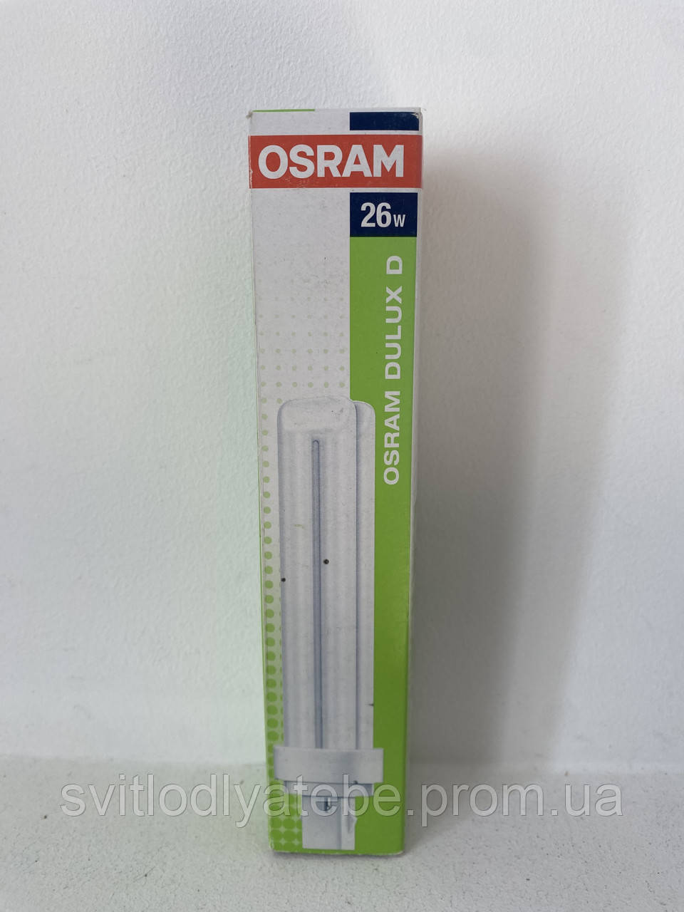 Купить Лампа люмінесцентна Osram Dulux D 26W / 827 G24d-3, цена 100 ₴ — Prom.ua (ID#1974026787)