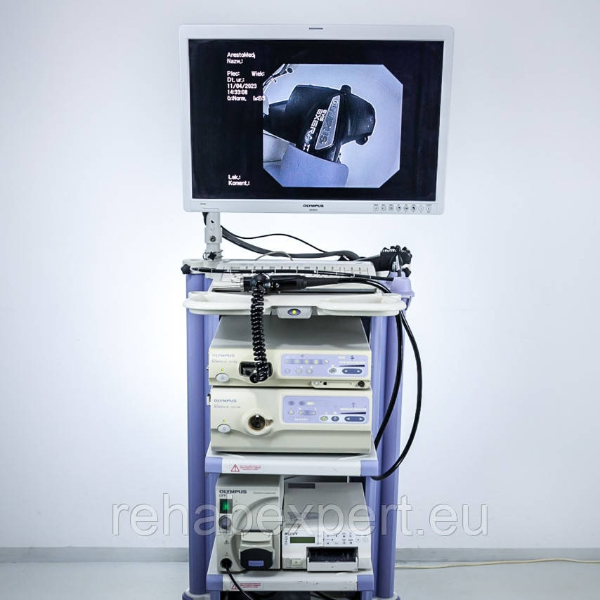 Эндоскопическая стойка для гастроскопии Olympus Video-Gastroscopic Set GIF Q180 CV-180 CLV-180 ...