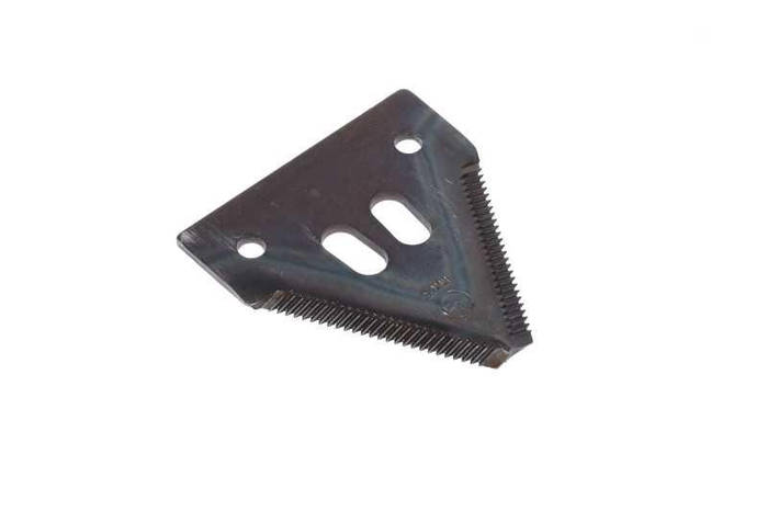 Сегмент ножа жниварки JD/SCH 81x76x2,7мм.d=6,4мм. дрібна насічка ...