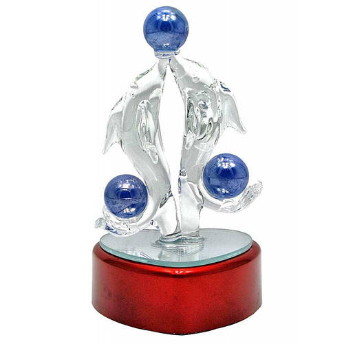 Статуэтка Дельфины хрустальные с подсветкой 11 5х6 5х6 см 18291 Id 1974052507 цена 167