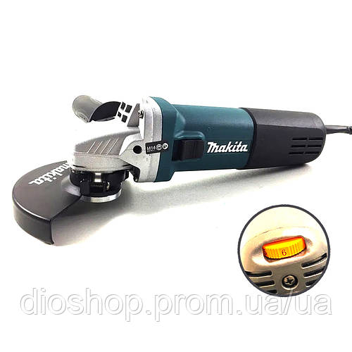 Купить Болгарку 125 с регулятором оборотов Makita (840Вт/ 125мм) с ...
