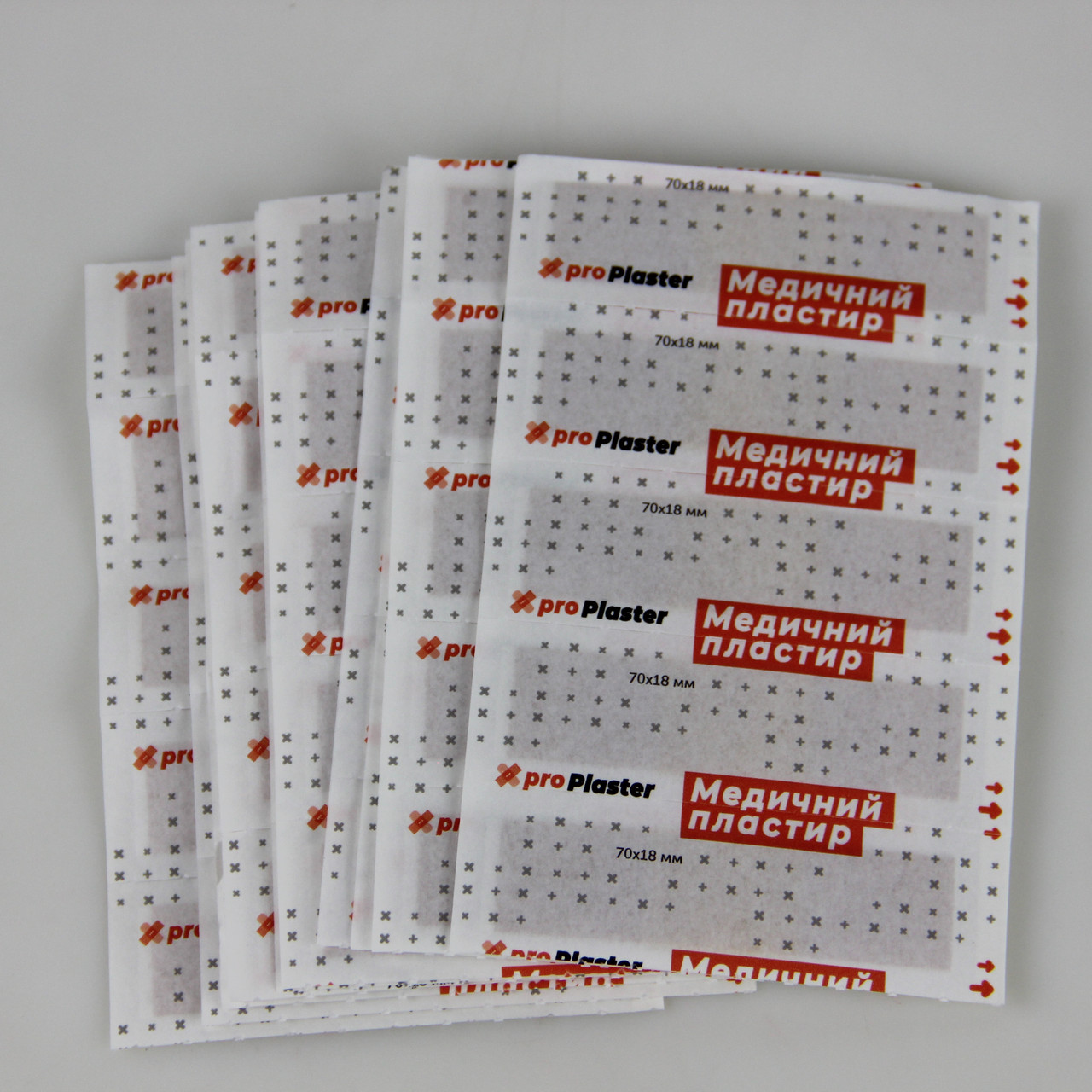 Пластир медичний proPlaster на нетканевих основі 70х18 мм 50 шт (ID ...
