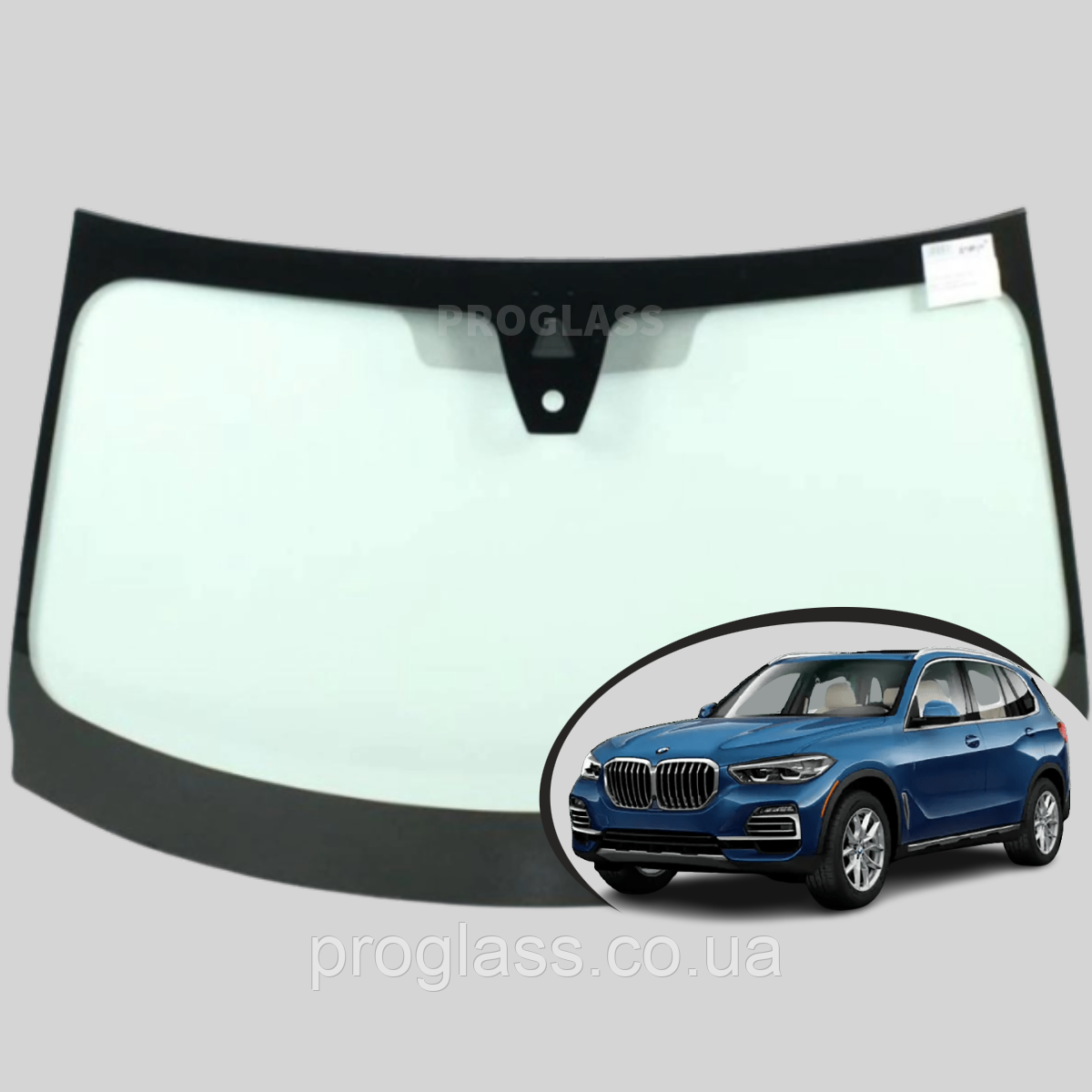 Лобовое стекло BMW X5 (G05) (2019-) / БМВ Х5 (Г05) с датчиком и камерой ...