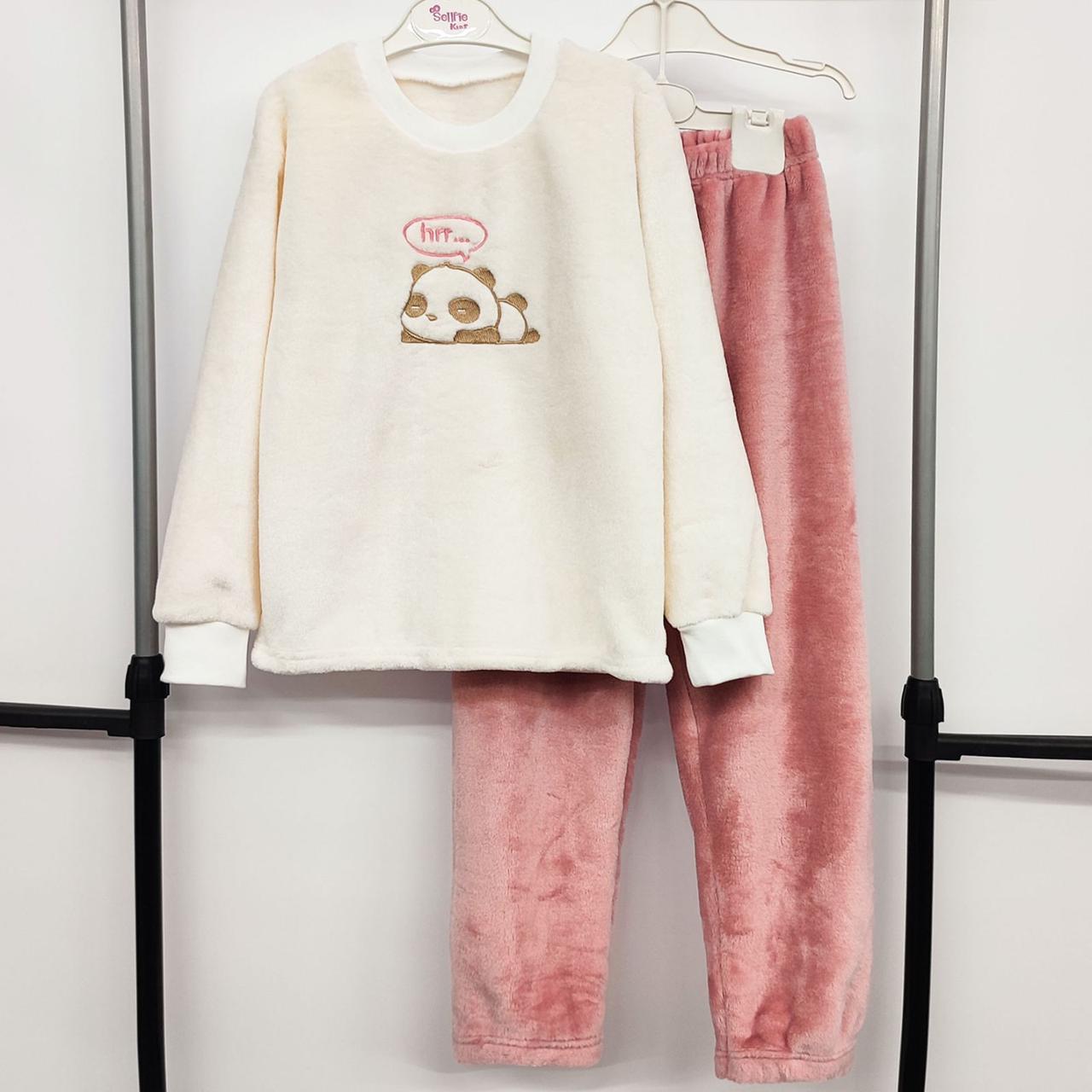 Купить Пижама подростковая для девочки махра, цена 601 ₴ — Prom.ua (ID ...