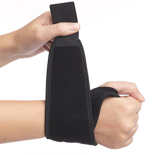 Напульсник эластичный для фиксации запястья MUTE 9901 1шт черный (ID ...